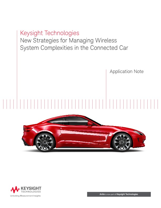 Connected Car: Managing Wireless System Complexities PDF Asset Page | Keysight